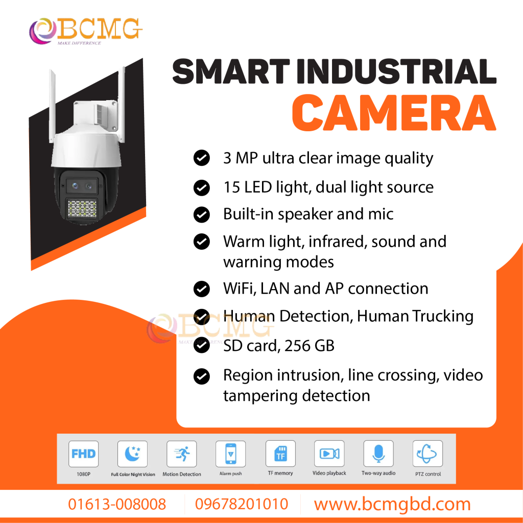 Best Industrial CCTV Surveillance Service In Bangladesh - BCMGBD