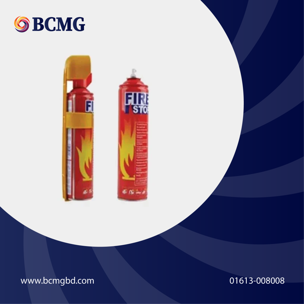 Mini Fire Extinguisher In Bangladesh (500 ML) - BCMGBD